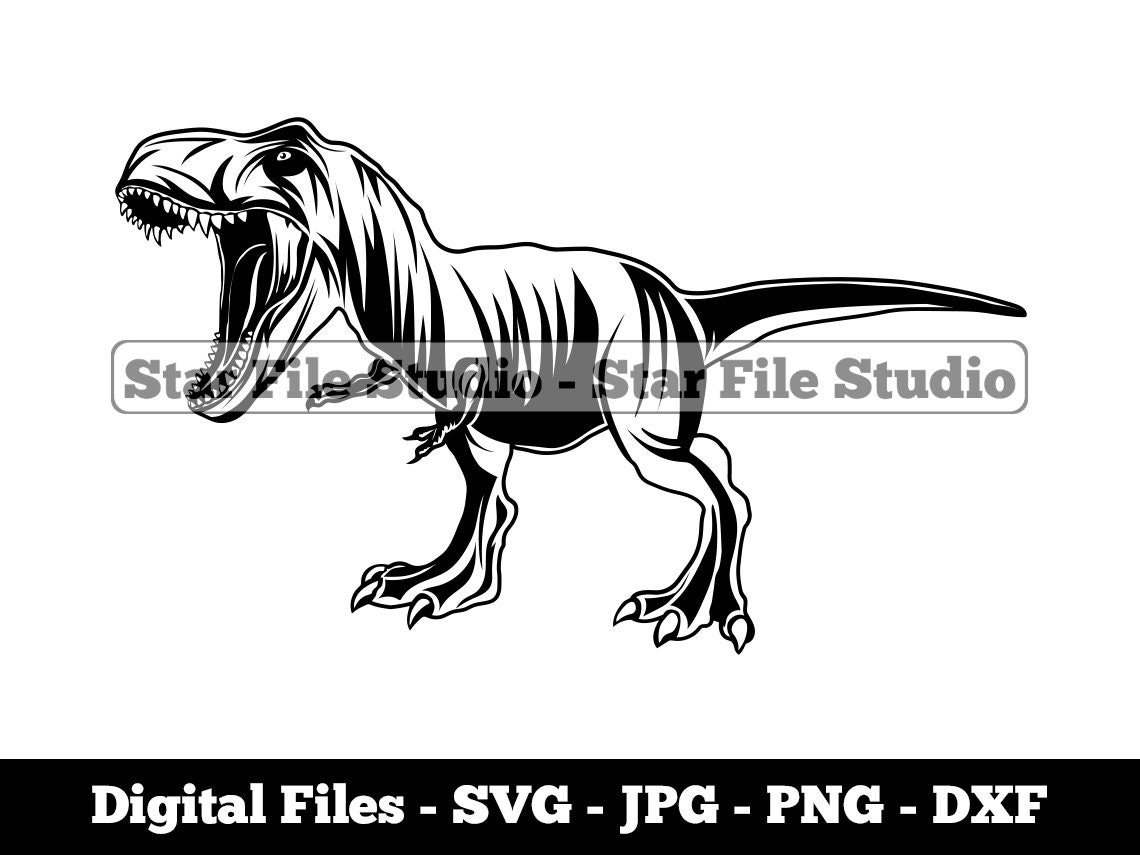 T-rex 5 Svg T-rex Svg Trex Svg Tyranosaurus Rex Svg T-rex - Etsy