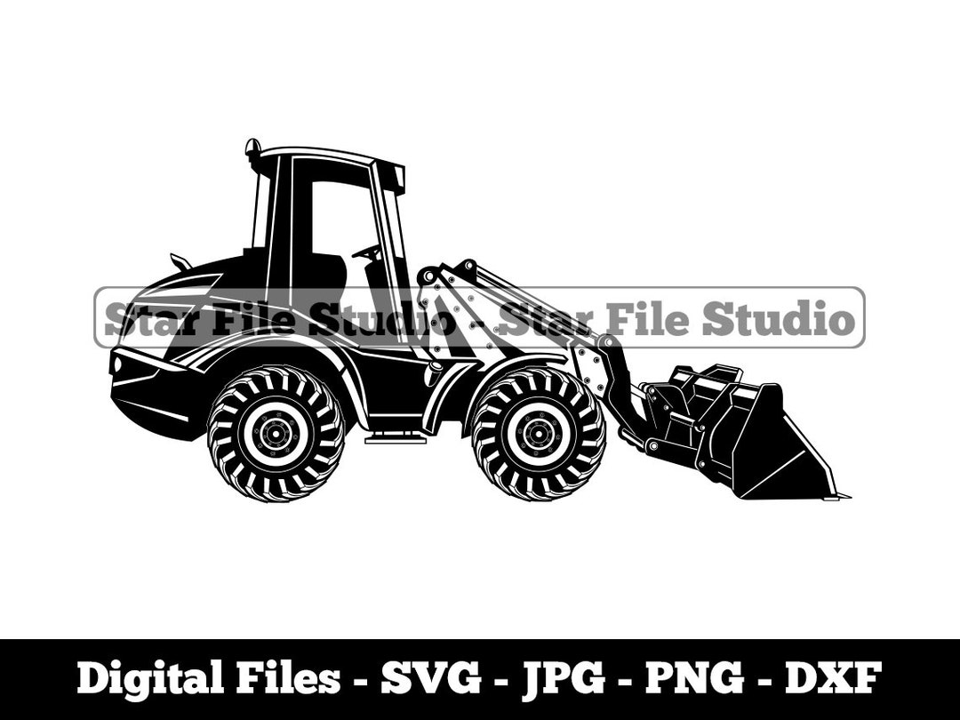 Telescopic Wheel Loader #3 Svg, Loader Svg, Heavy Equipment Svg, Wheel ...