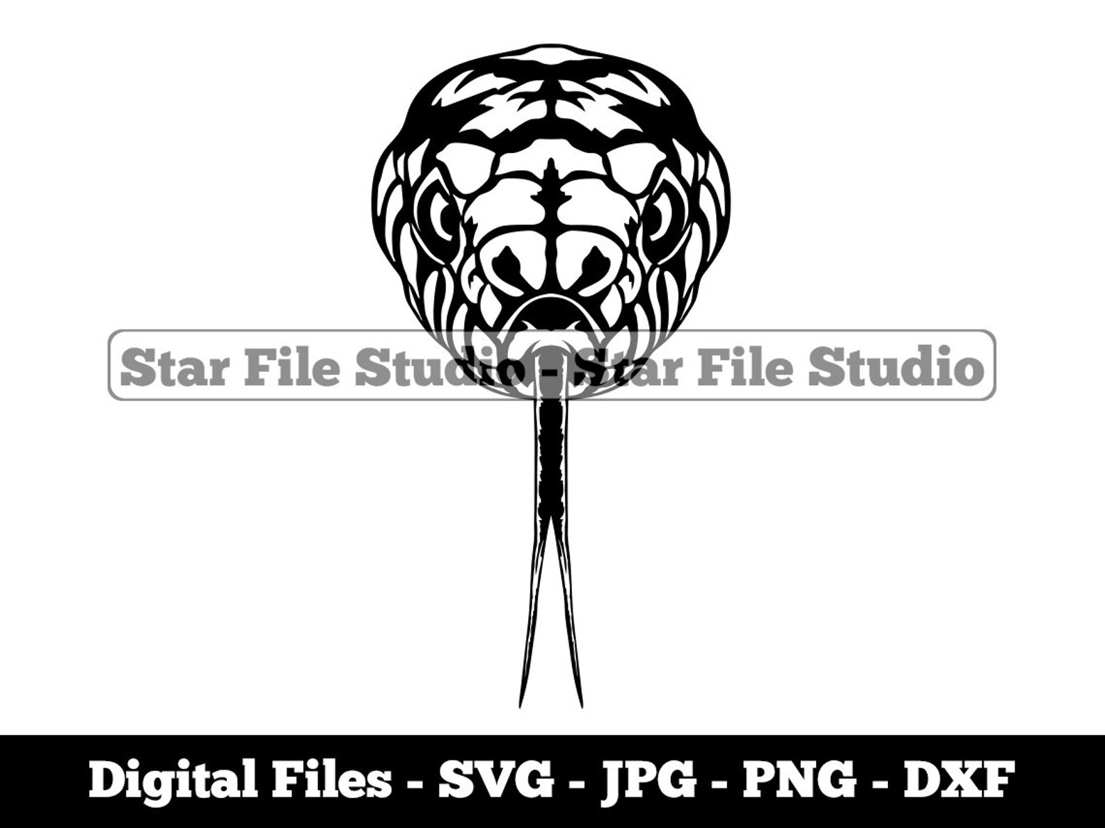 Snake 6 Svg Snake Svg Snake Head Svg Snake Mascot Svg | Etsy UK