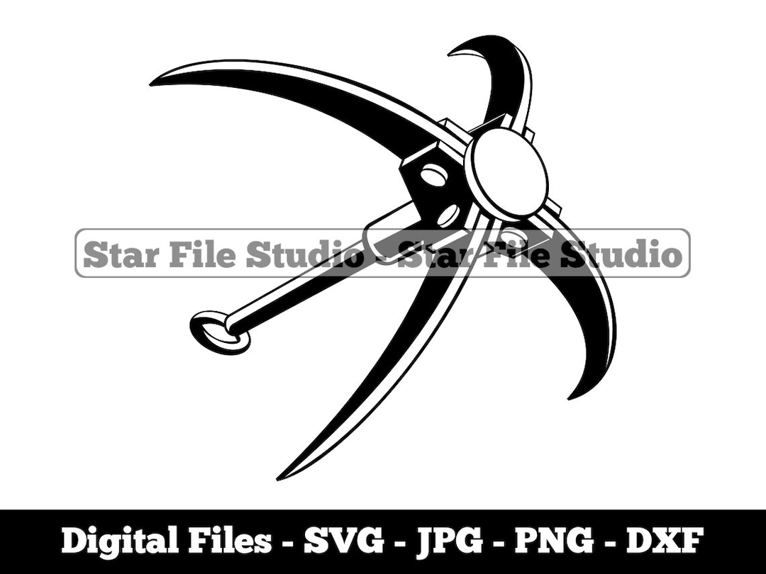 Grappling Hook 2 Svg, Hook Svg, Grappling Svg, Grappling Hook Png ...