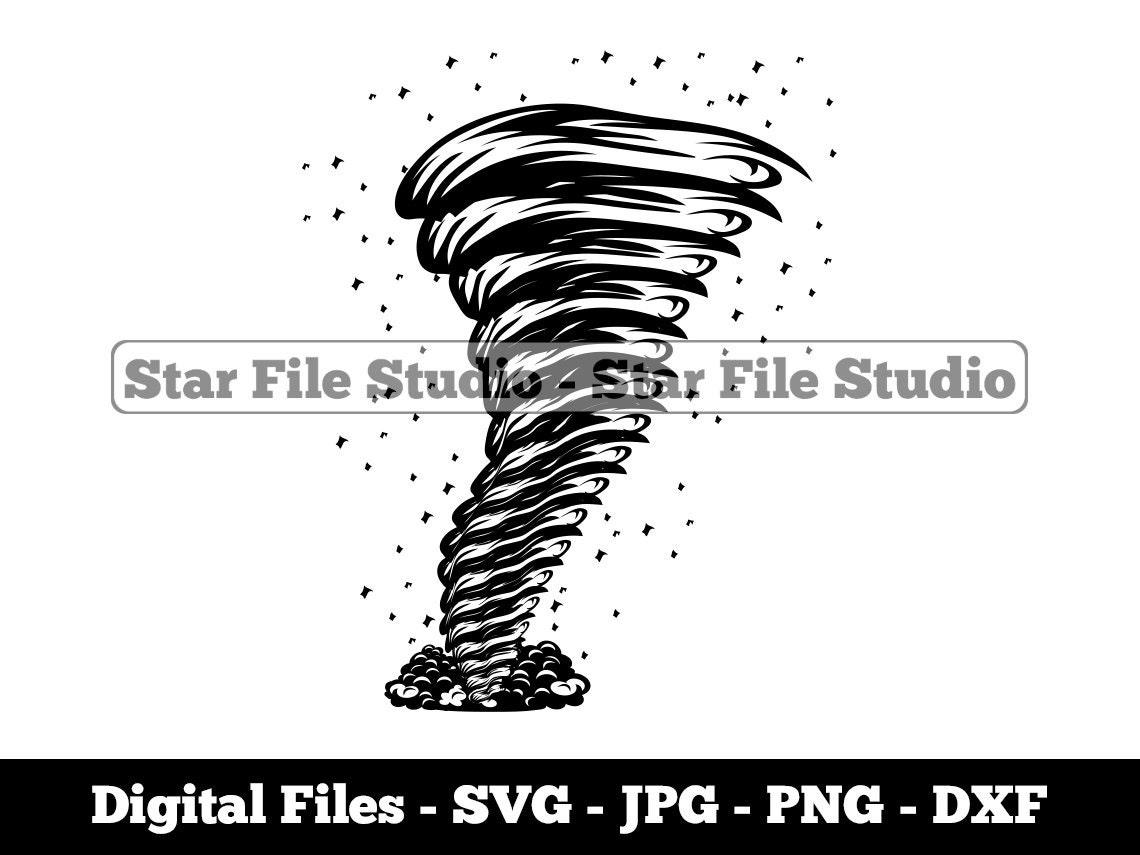 Tornado Svg Whirlwind Svg Twister Svg Tornado Png Tornado - Etsy