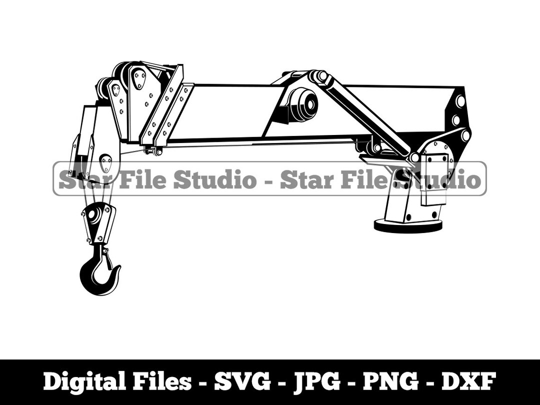 Heavy Duty Mini Crane Svg, Heavy Duty Mini Crane Png, Heavy Duty Mini ...