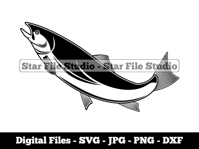 Salmon 5 Svg Salmon Fishing Svg Fishing Svg Salmon Png - Etsy