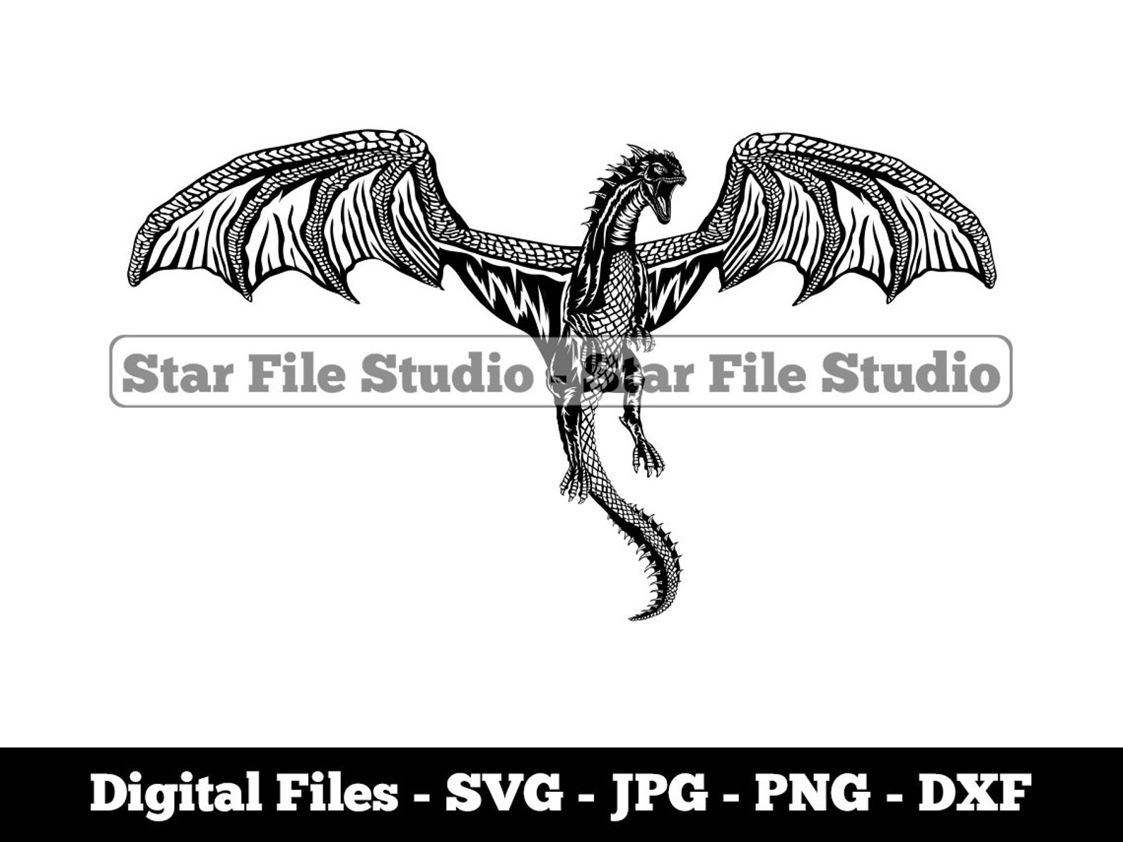 Dragon 2 Svg Dragon Svg Beast Svg Dragon Png Dragon Jpg - Etsy