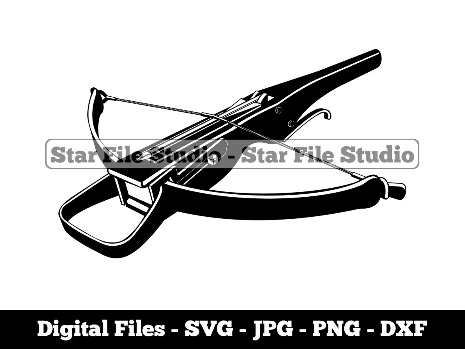 Crossbow Svg Crossbow Png Crossbow Jpg Bow Svg Archer Svg - Etsy