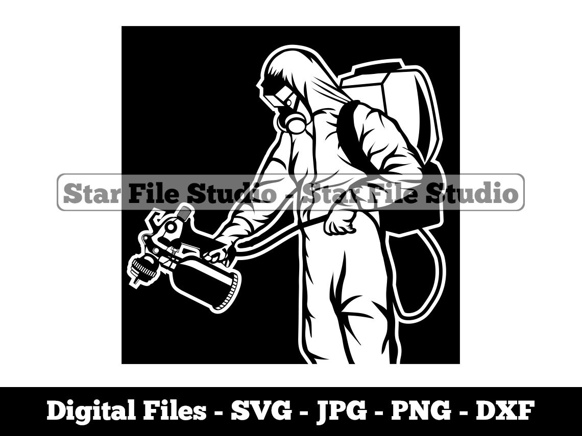 Spray Painter Logo Svg Painting Svg Spray Painting Svg - Etsy Canada