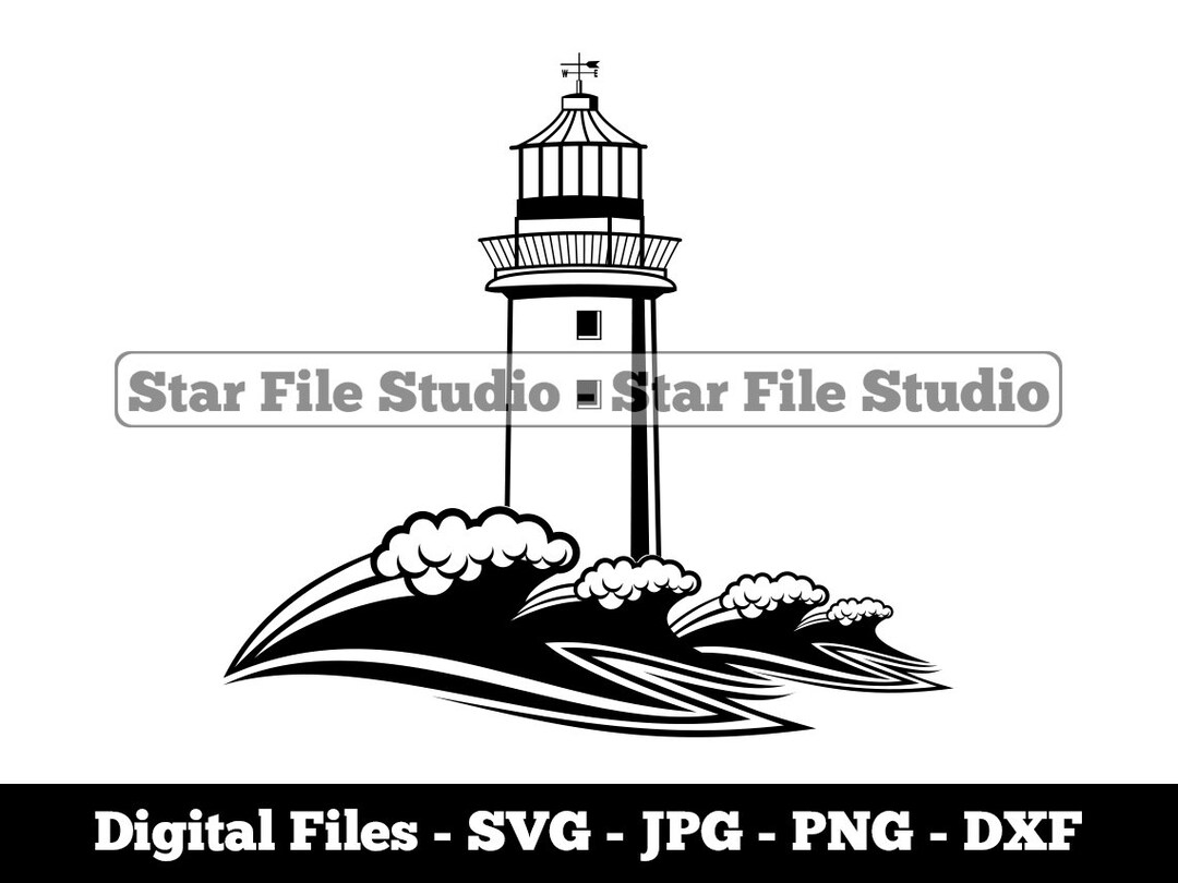 Lighthouse 2 Svg, Lighthouse Svg, Nautical Svg, Lighthouse Png ...