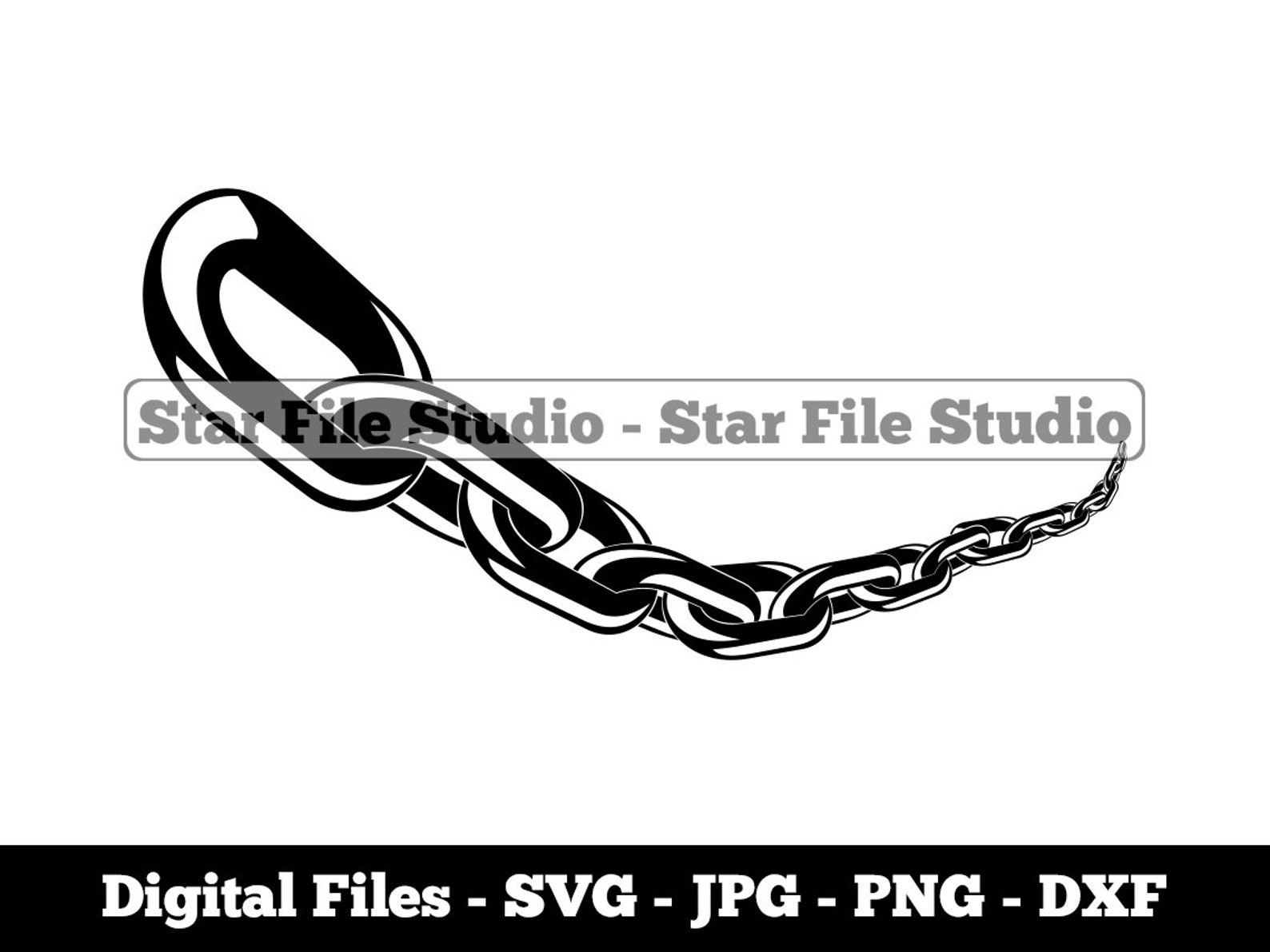 Chain #4 Svg, Chain Svg, Metal Chain Svg, Chain Png, Chain Jpg, Chain ...