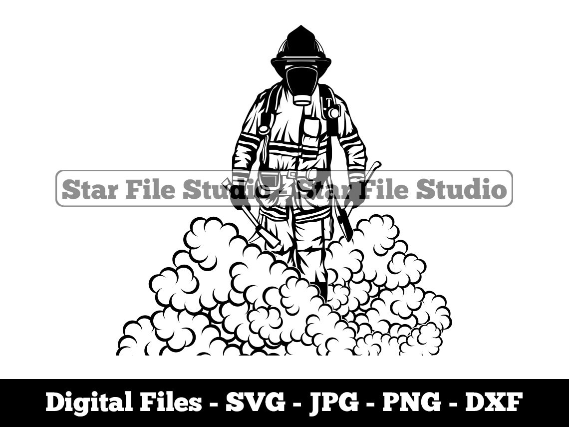 Firefighter 6 Svg Firefighter Svg Fireman Svg Firefighter - Etsy