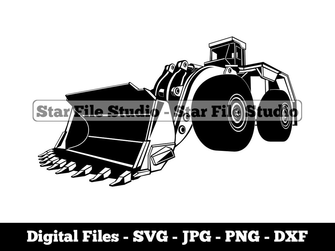 Radlader Svg Lader Svg Heavy Equipment Svg Loader Png Etsy Schweiz