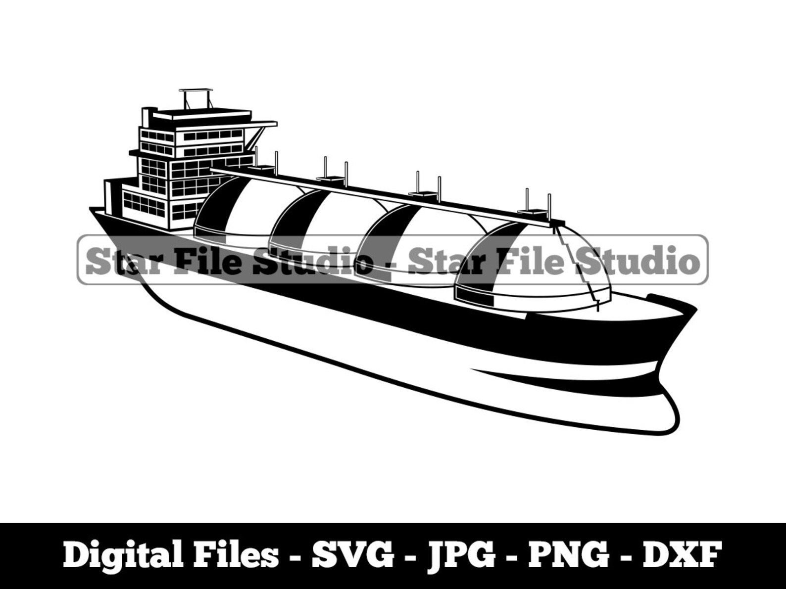 Gas Carrier Ship Svg, Ship Svg, LNG Svg, Gas Carrier Ship Png, Gas ...
