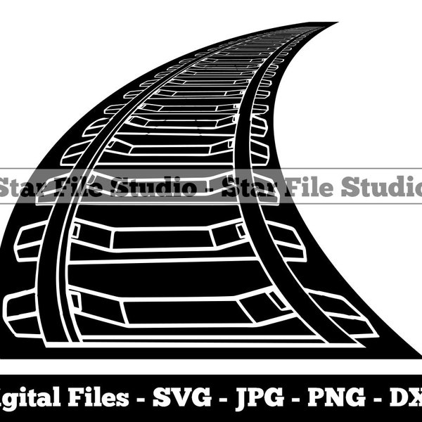 Railway Svg - Etsy