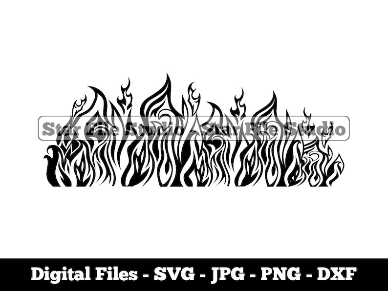 Flame 3 Svg Fire Svg Burning Svg Flaming Svg Flame Files - Etsy