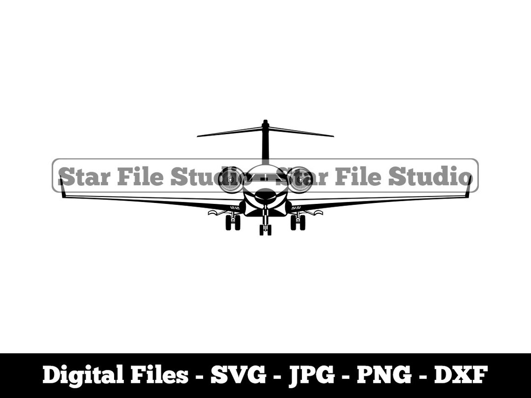 Private Jet #7 Svg, Business Jet Svg, Aircraft Svg, Private Jet Png ...