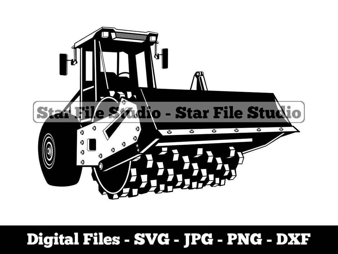 Soil Compactor 7 Svg Compactor Svg Heavy Equipment Svg - Etsy