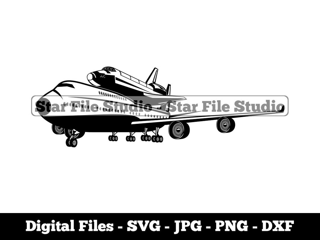 Space Shuttle #4 Svg, Space Exploration Svg, Spacecraft Svg, Space ...