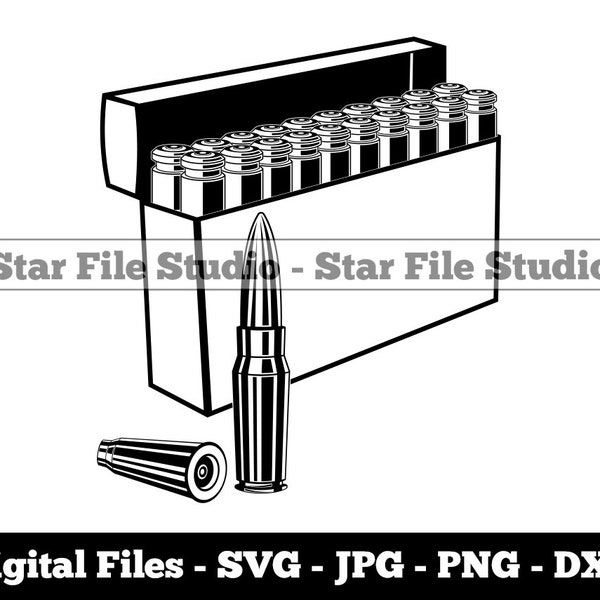 Ammo Svg File - Etsy