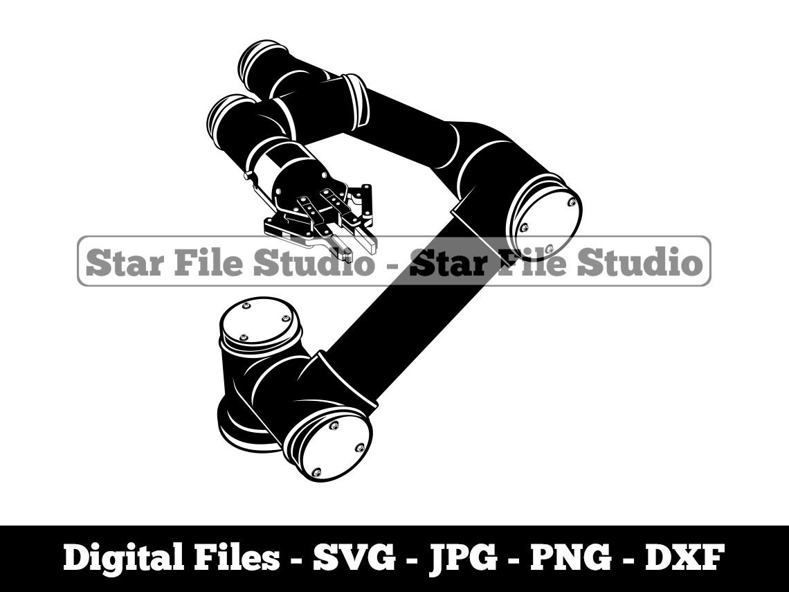 Robotic Arm Svg Robotic Arm Png Robotic Arm Jpg Robot Svg | Etsy