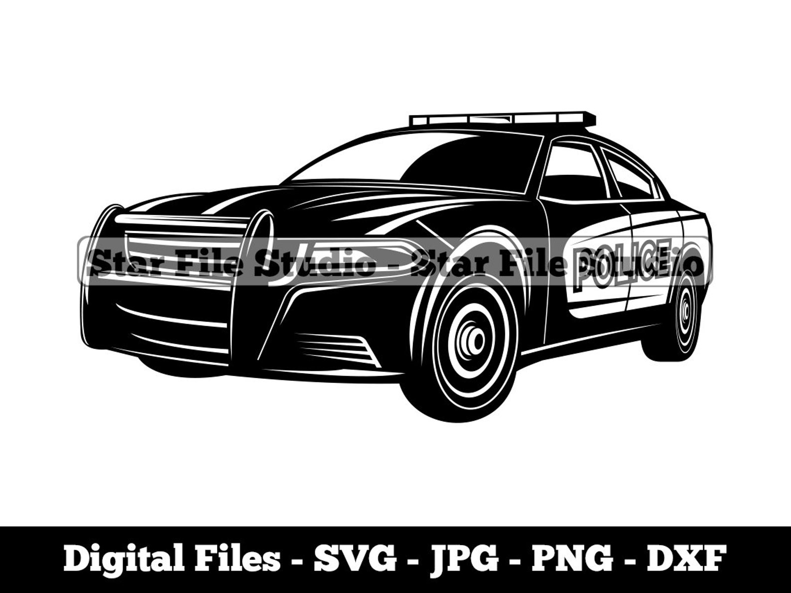 Police Car 4 Svg Police Svg Troopers Svg Police Car Png - Etsy