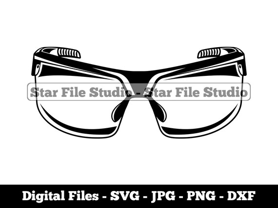 Safety Glasses Svg Eyeglasses Svg Contractor Svg Safety - Etsy