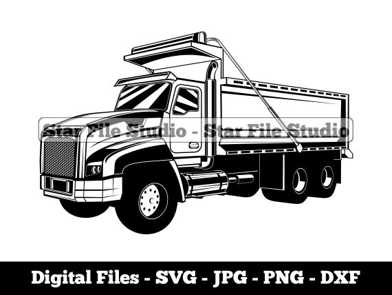 Dump Truck 7 Svg Truck Svg Trucker Svg Trucking Svg Dump - Etsy