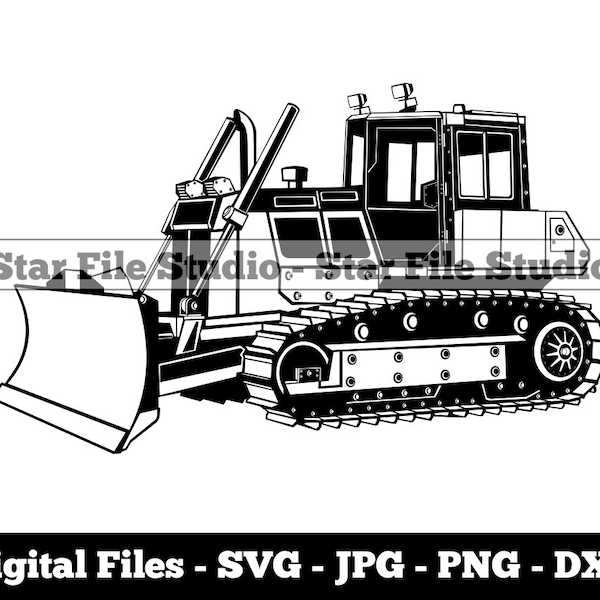 Dozer Svg - Etsy