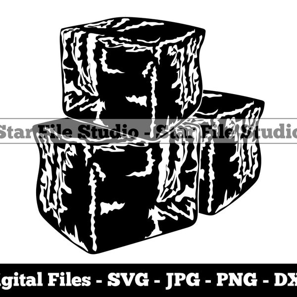 Ice Cube Svg - Etsy