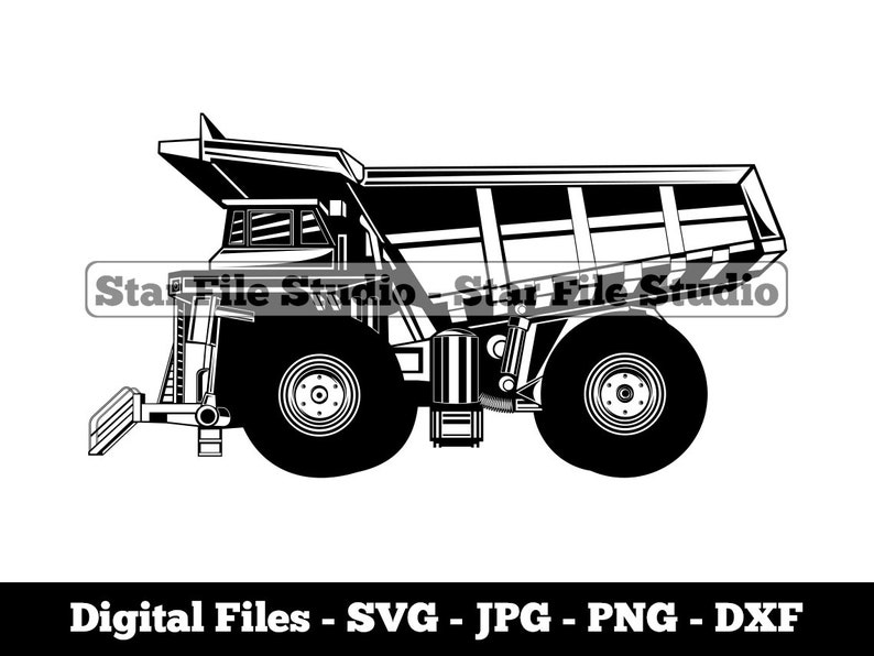 Haul Truck 5 Svg Heavy Equipment Svg Trucker Svg Trucking - Etsy