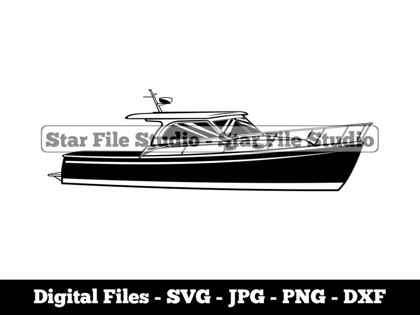 Speed Boat 4 Svg Speed Boat Svg Speedboat Svg Motor Boat | Etsy