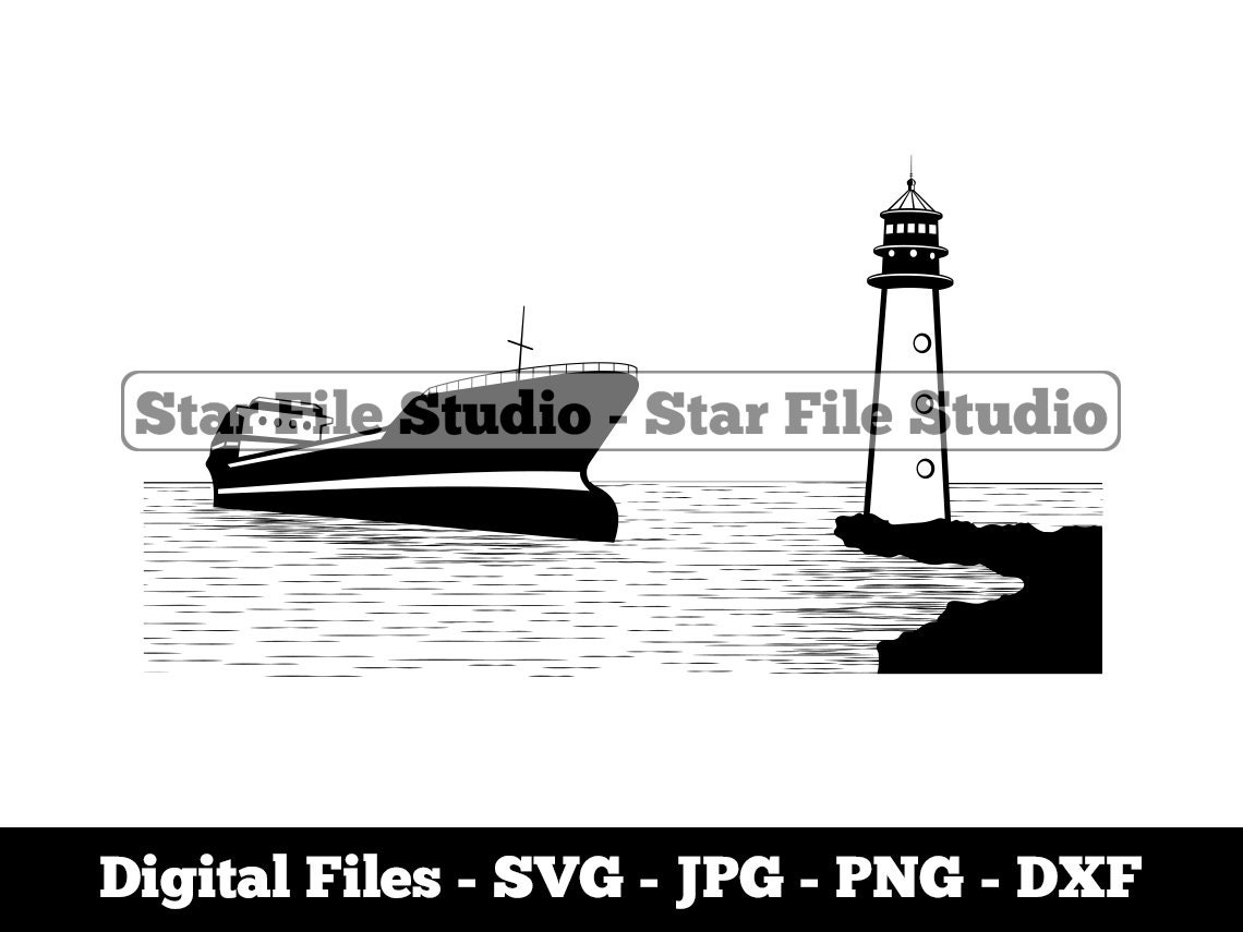 Lighthouse 4 Svg Lighthouse Svg Nautical Svg Lighthouse - Etsy