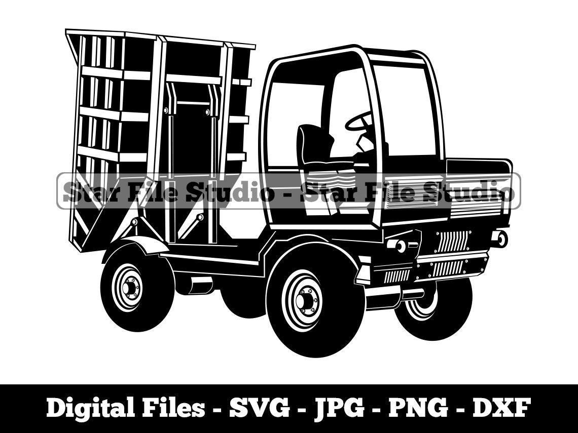 Reversible Dumper 2 Svg, Dump Truck Svg, Heavy Equipment Svg ...