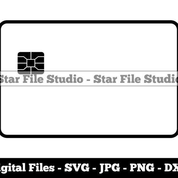 Debit Card Template for Silhouette - Etsy