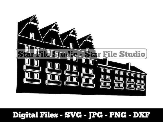 Apartment Buildings Svg Real Estate Svg House Svg - Etsy