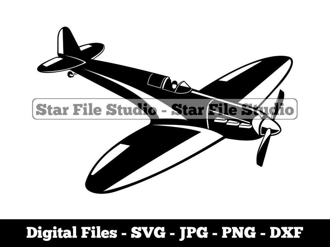 World War 2 Aircraft 4 Svg, WW2 Airplane Svg, World War 2 Airforce Svg ...