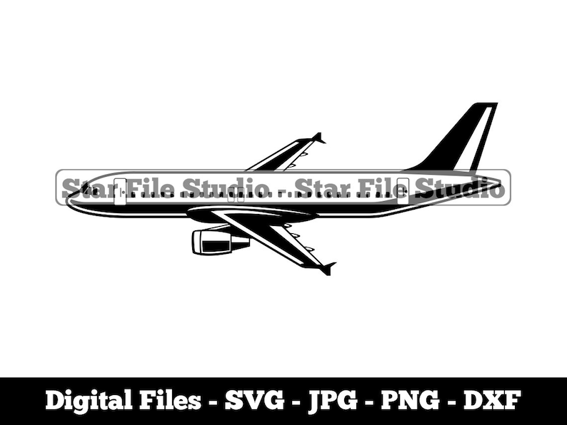 Airplane Flying View Svg Airplane Svg Airliner Svg Flying - Etsy