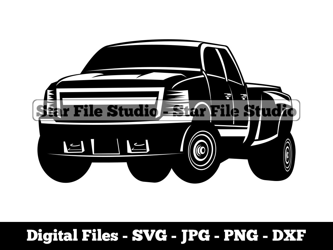 Pickup Truck Logo 2 Svg Pickup Truck Svg Car Svg Pickup | Etsy