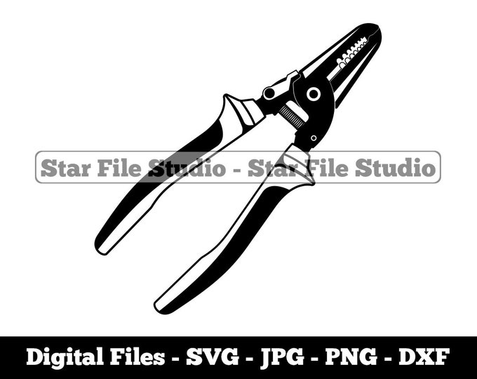 Cable Cutter Svg, Electician Svg, Electric Worker Svg, Electrician Dxf ...