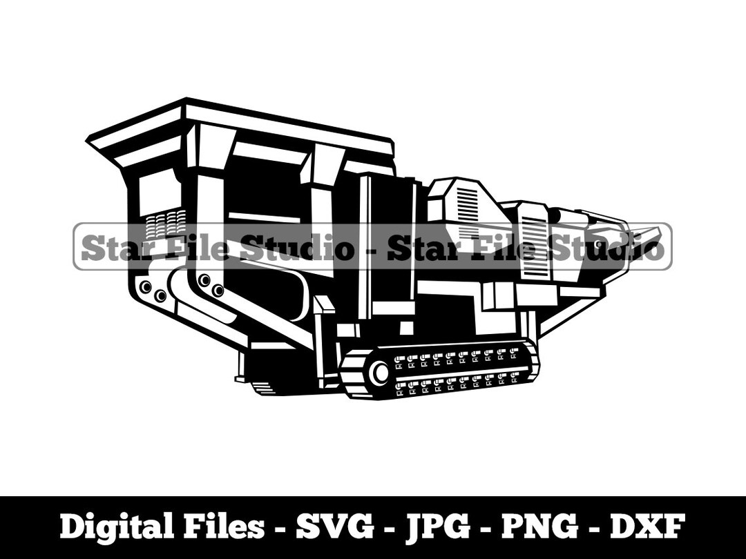 Crusher Svg, Rock Crusher Svg, Stone Crusher Svg, Crusher Png, Crusher ...