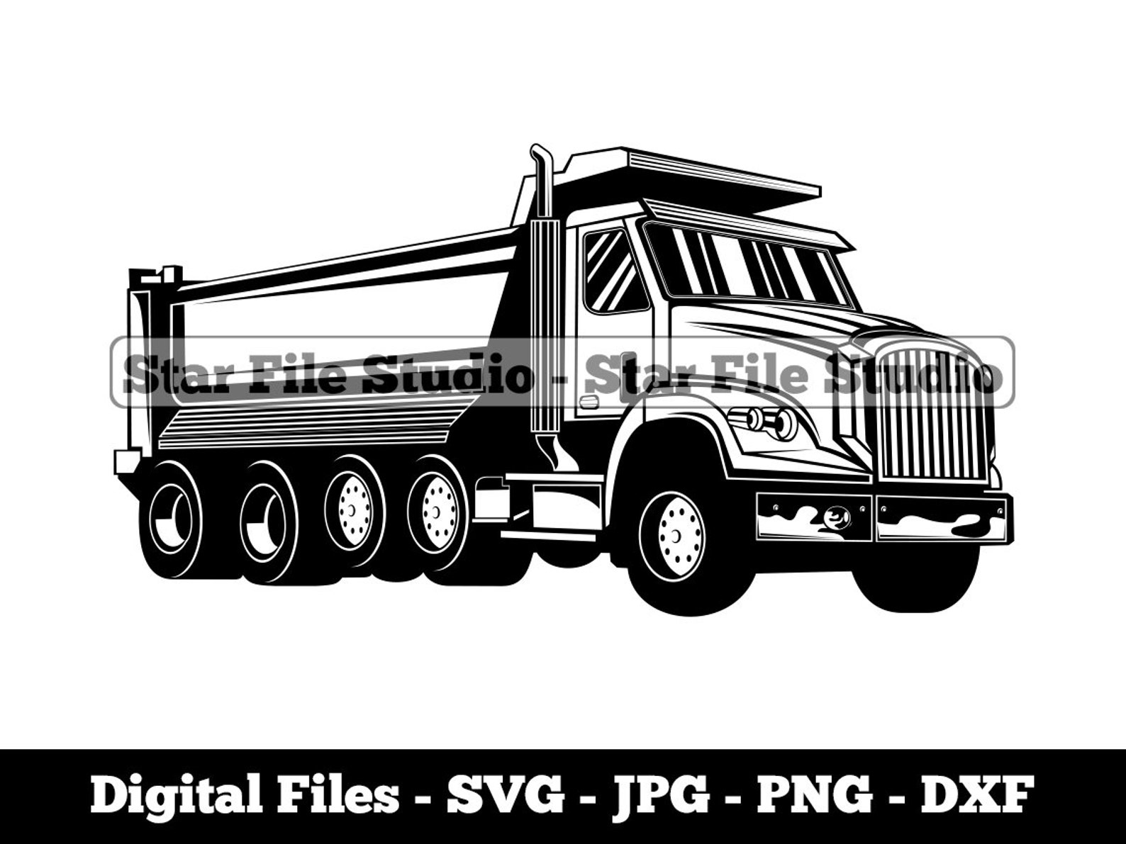 Dump Truck #3 Svg, Truck Svg, Trucker Svg, Trucking Svg, Dump Truck Png ...