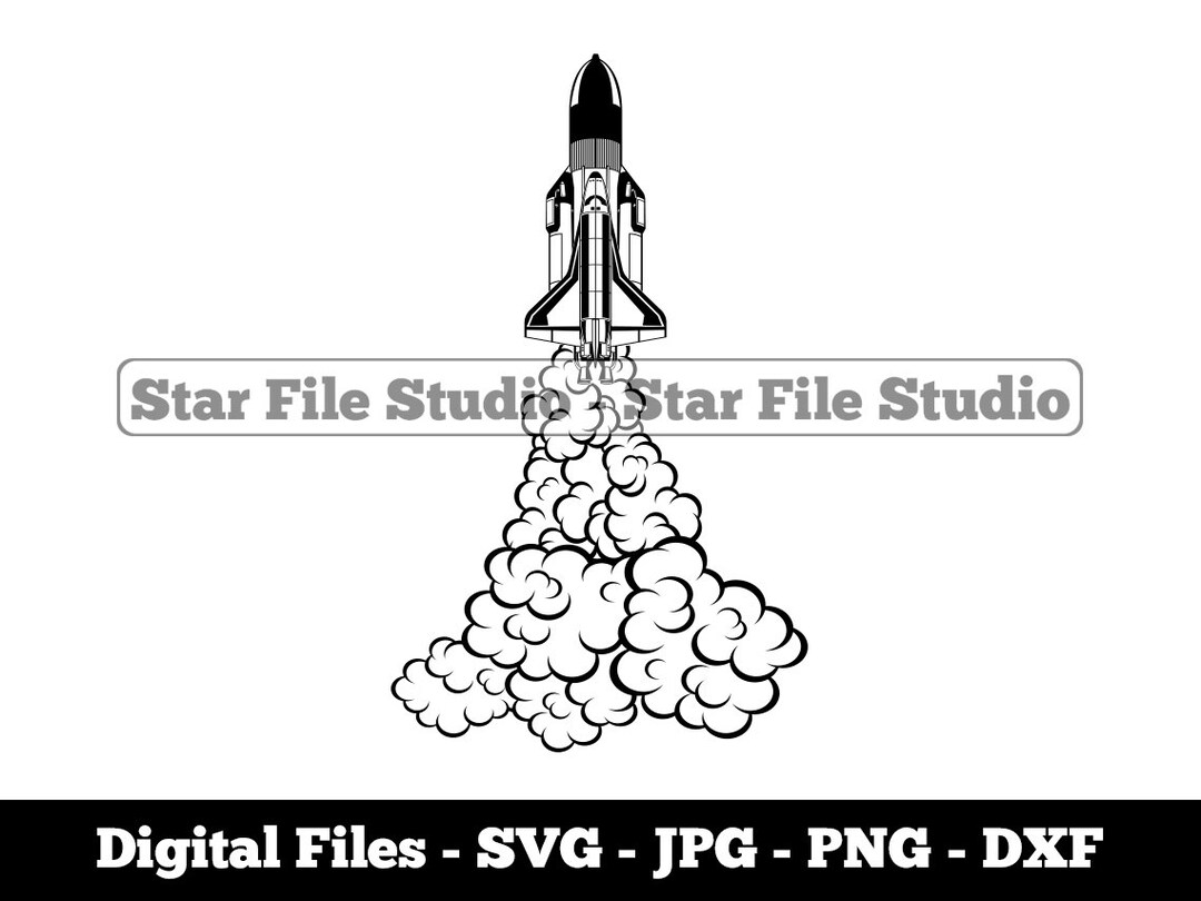 Spaceship Launch Svg, Spaceship Svg, Rocketship Svg, Space Exploration ...