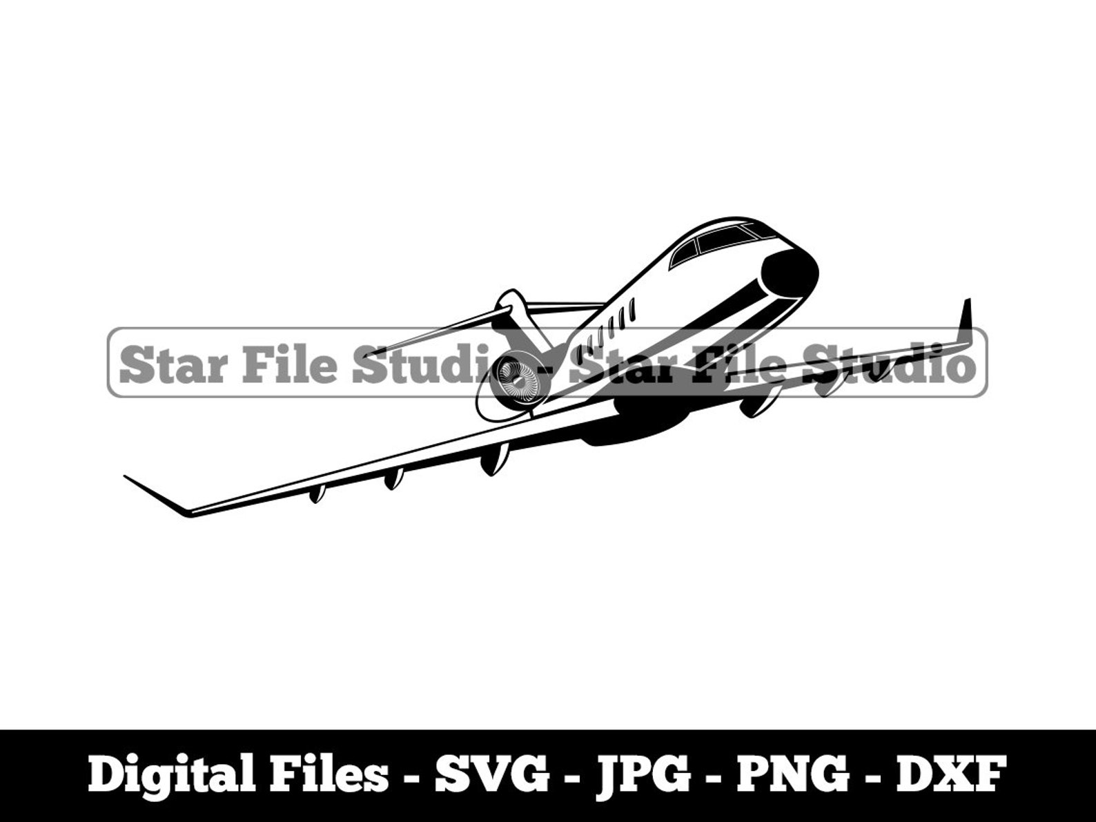 Private Jet Svg Business Jet Svg Aircraft Svg Private Jet - Etsy