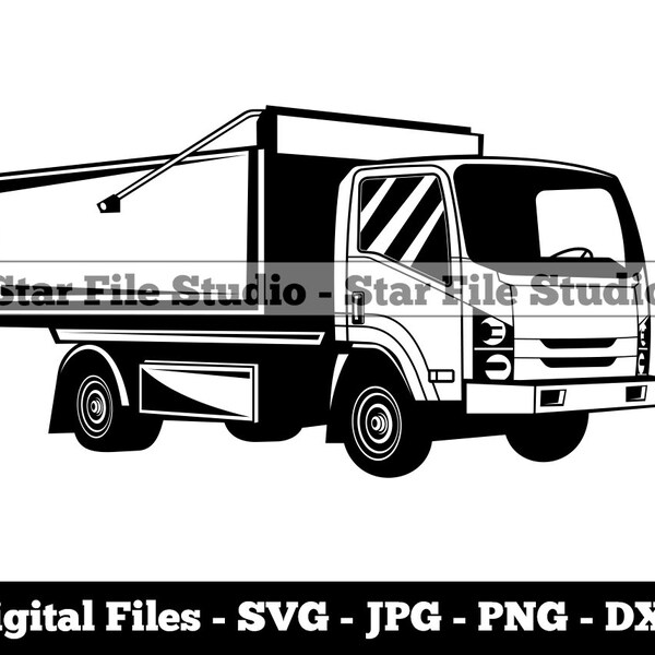 Junk Removal Truck Svg - Etsy