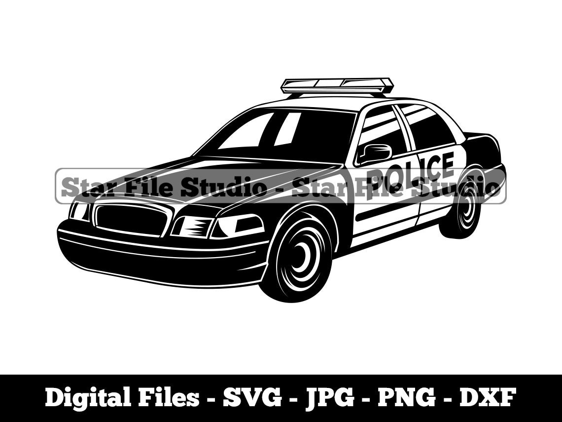 Police Car Svg Police Svg Troopers Svg Police Car Png - Etsy