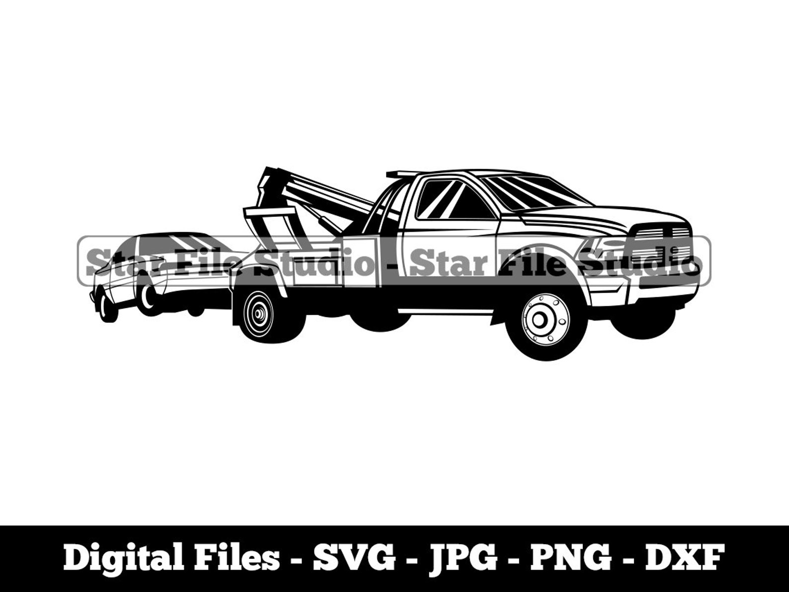 Tow Truck 3 Svg Tow Truck Svg Roadside Assistance Svg Tow - Etsy