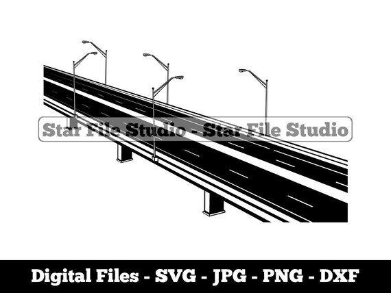 Highway Svg Road Svg Driving Svg Highway Png Highway Jpg | Etsy