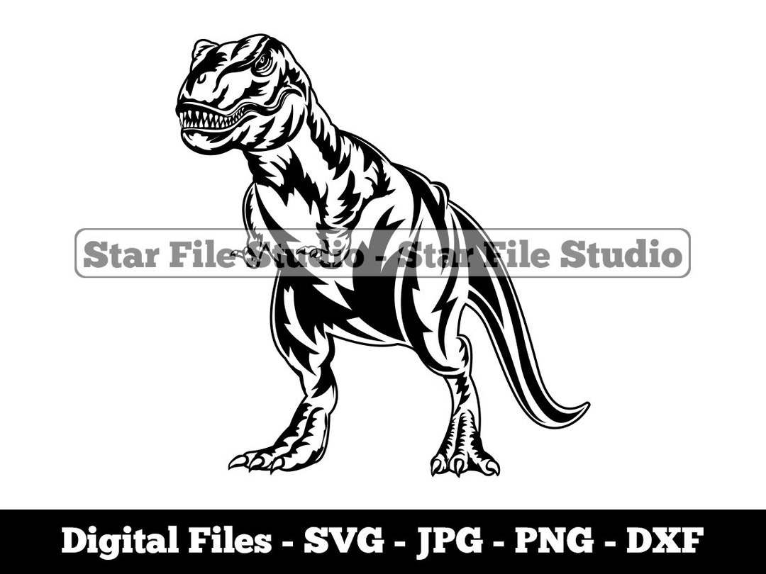 T-rex 6 Svg, T-rex Svg, Trex Svg, Tyranosaurus Rex Svg, T-rex Png, T ...