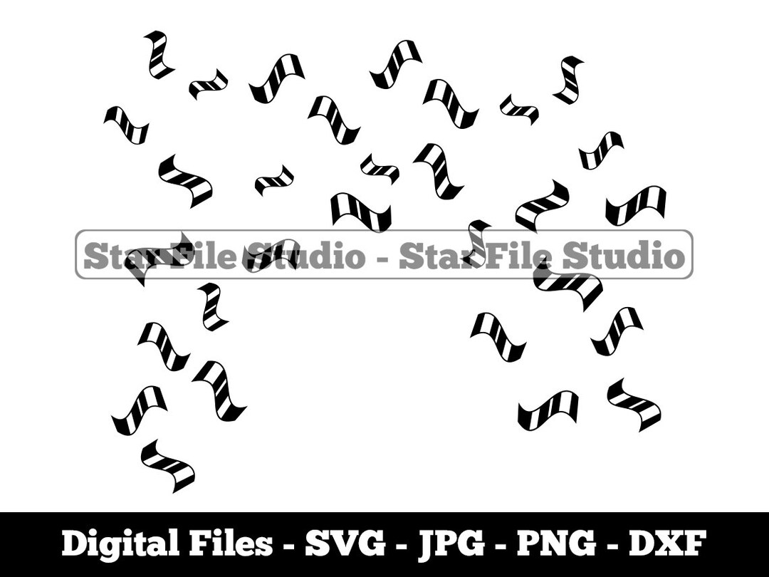 Party Confetti Svg Birthday Svg Party Svg Party Png Party - Etsy