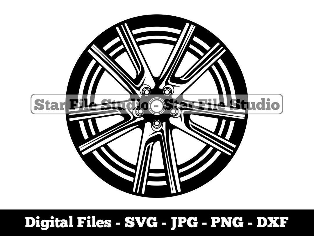 Car Rim Svg, Car Svg, Car Wheel Svg, Car Png, Car Jpg, Car Files, Car ...