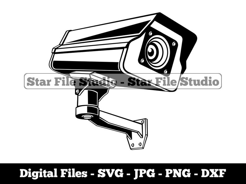 Security Camera Svg, Security Camera Png, Security Camera Jpg, CCTV Svg ...