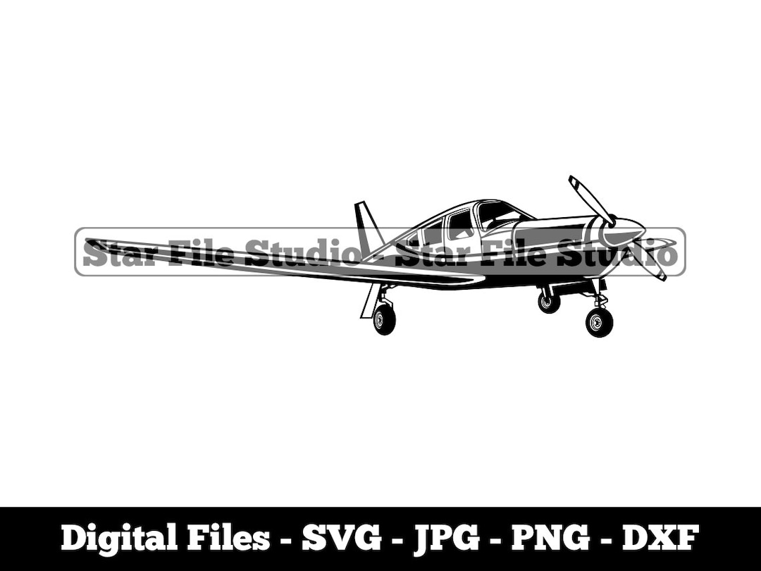 Propeller Airplane Svg, Airplane Svg, Aircraft Svg, Airplane Png ...